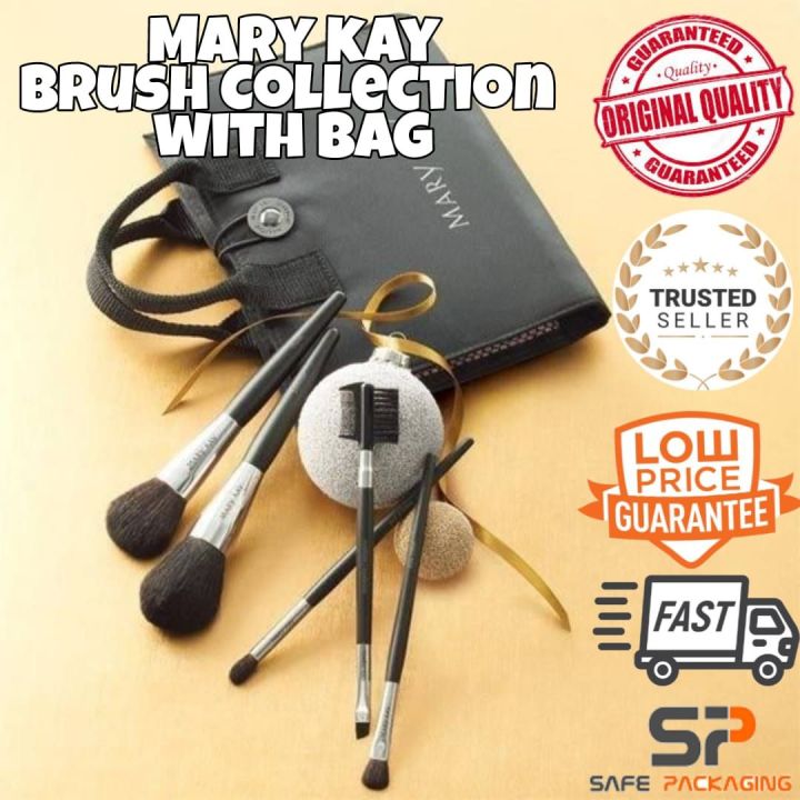 ORIGINAL ️ MARY KAY Brush Collection with Cosmetic Bag | Lazada