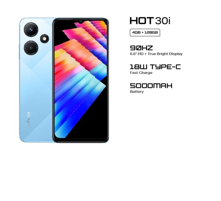 [100% Original] Infinix Hot 30i (4GB RAM +128GB ROM) | Lazada