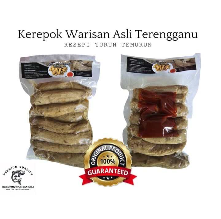 Original Fish Crackers of Terengganu (Keropok lekor asli terengganu ...