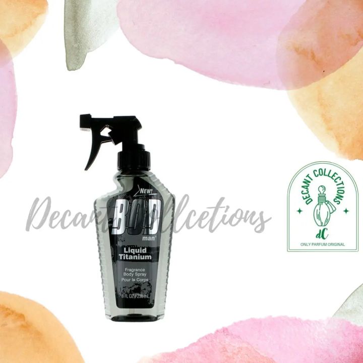 Parfum Pria Original Bod Man Liquid Titanium 240ml | Lazada Indonesia