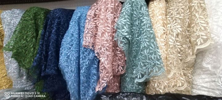 SPANISH LACE FABRICS Sold per yard | Lazada PH
