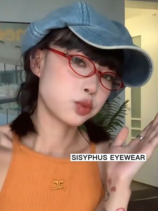 Vintage Oval Glasses Narrow Oval Frame Eyeglasses for Women Outdoor ...