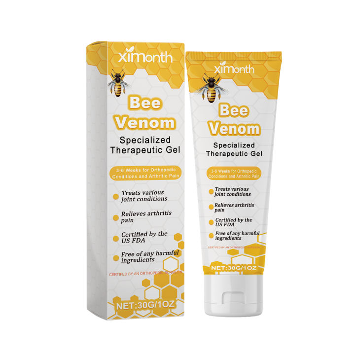 Ximonth Joint Pain Bee Venom Joint Relief Gel General Relieve Knee Pain ...