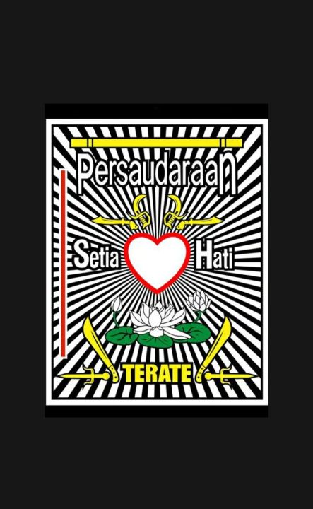 hiasan dinding poster lambang PSHT plus FIGURA ukuran 53×35 | Lazada Indonesia