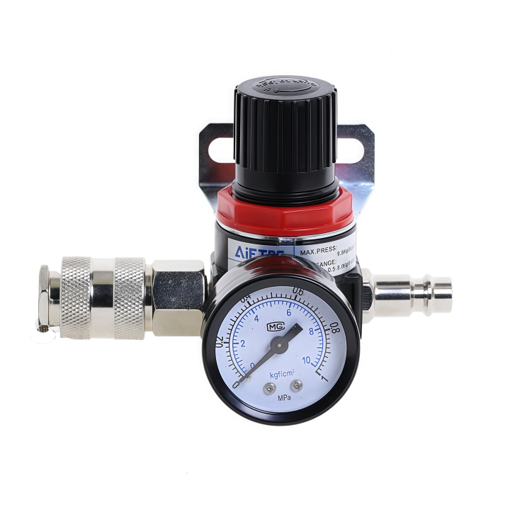 AR2000 G1/4'' FRL Unit Air Control Compressor Pressure Relief Regulator ...