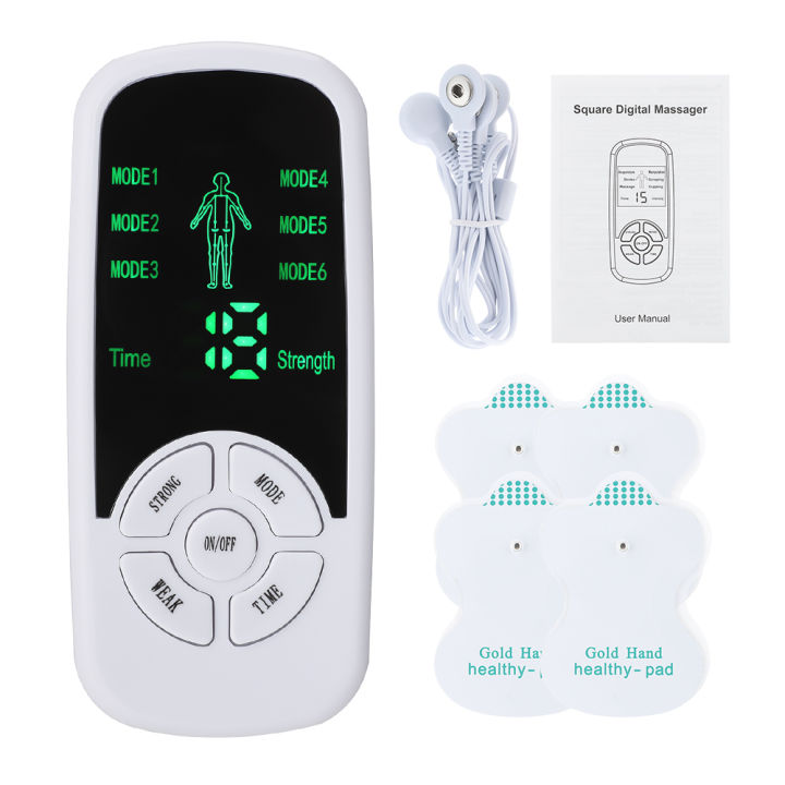 Salorie 6 Modes EMS Electric Muscle Therapy Stimulator Tens Unit ...