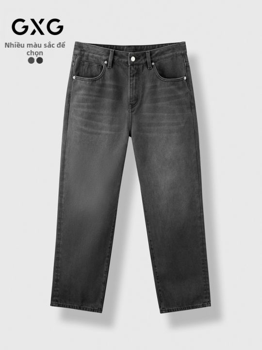 GXG | Quần Jeans Bicolor Tapered Phong Cách Thường | Lazada.vn
