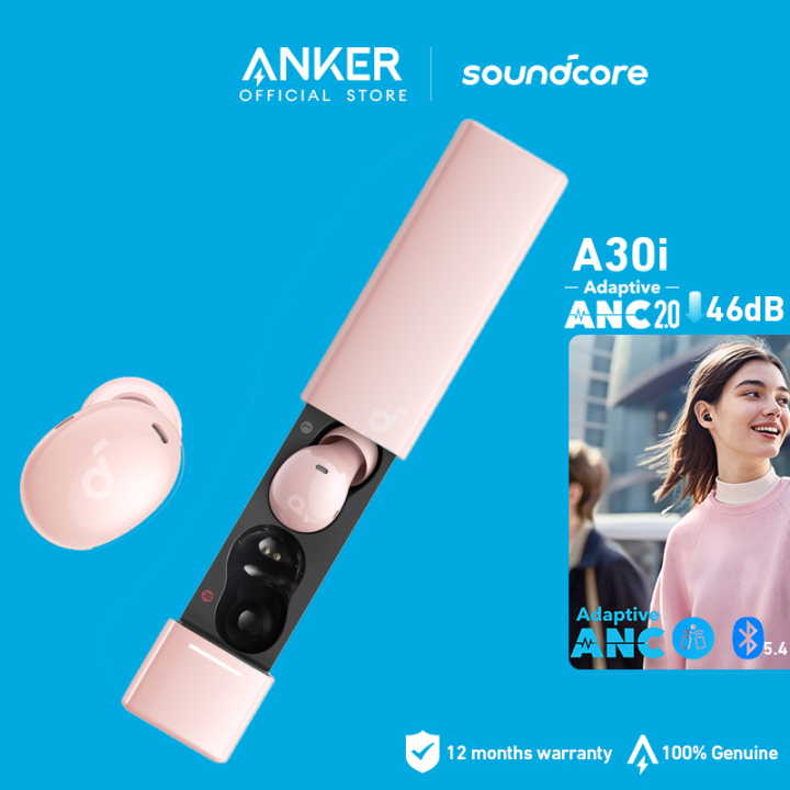 Soundcore by Anker A30i Earbuds Adaptive ANC Headsets Bluetooth 5.4 TWS ...
