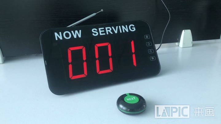 Queuing Wireless Queue Call System With 3-Digit Queue Display 2 Next ... Queuing Wireless Queue Call System With 3-Digit Queue Display 2 Next ...