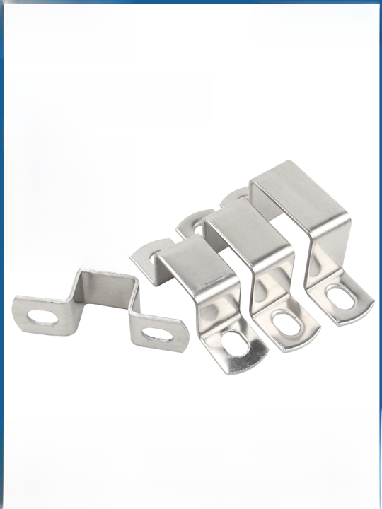 304 Stainless Steel Square Tube Clamp Horse Riding Right Angle Bracket ...