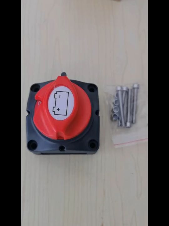 Battery Isolator Switch 12V-60V 100A-300A RV Battery Power Cut Off Kill ...
