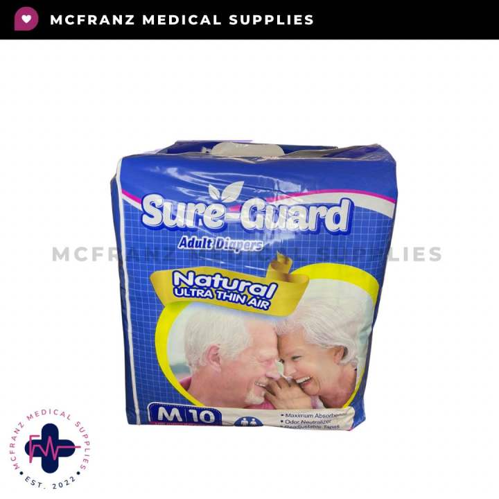Sureguard Adult Diaper (Tape type) | Lazada PH