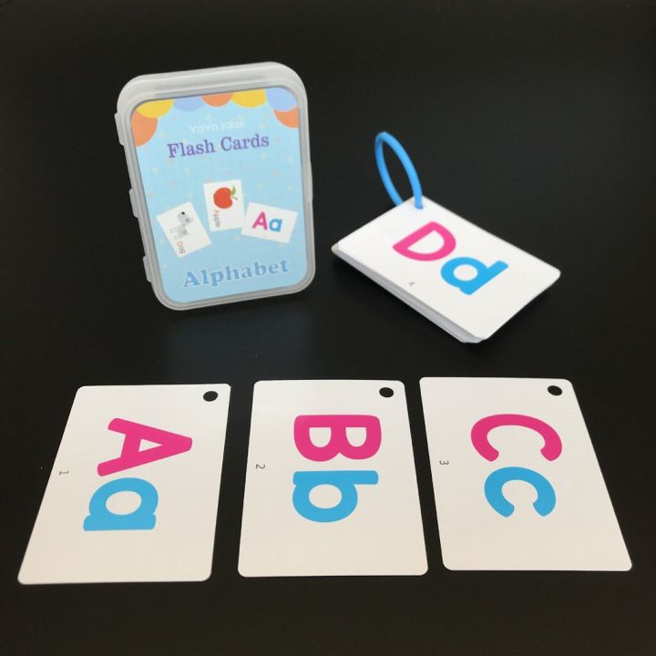Baby Preschool English Learning Flash Cards Montessori Educational ...