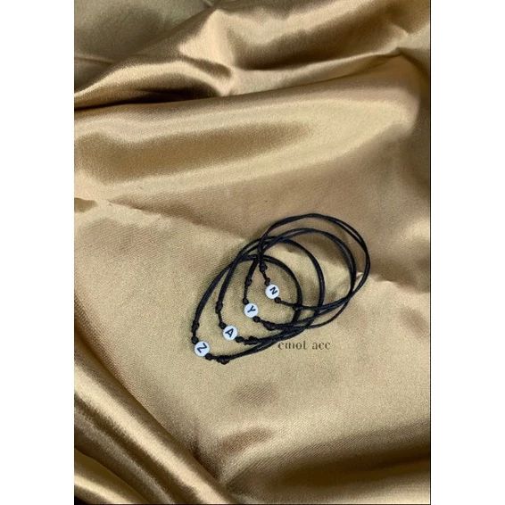 GELANG INISIAL HURUF (SATUAN) | Lazada Indonesia