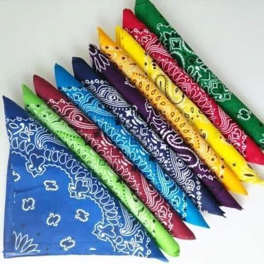 bandana handkerchief ( 6pcs ) | Lazada PH