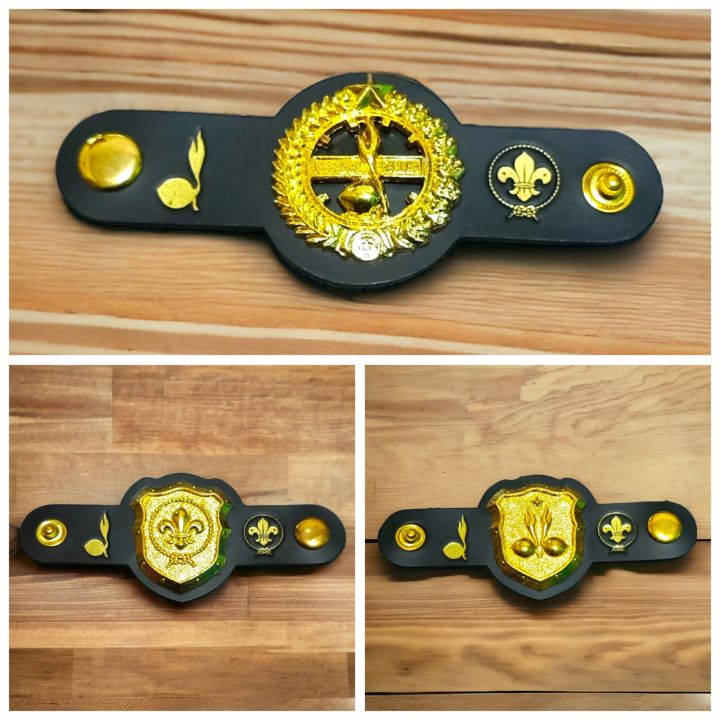 ring kacu pramuka umum terbaru bahan logam cor emas kalep tebal, ring ...