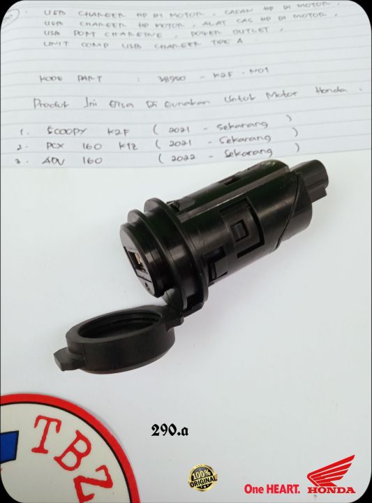 soket charger scoopy terbaru casan hp motor scoopy fi pcx 160 adv 160 ...
