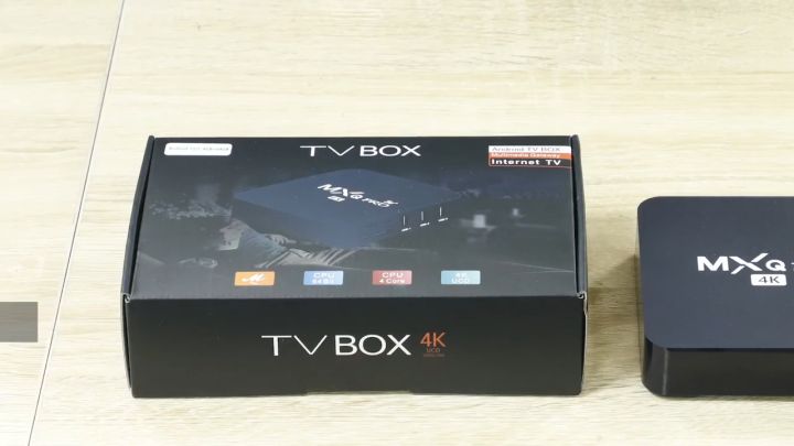 MXQ Pro 4K TV Box Android 11.1 8GB+128GB for Non Smart TV Ultra HD Quad ...