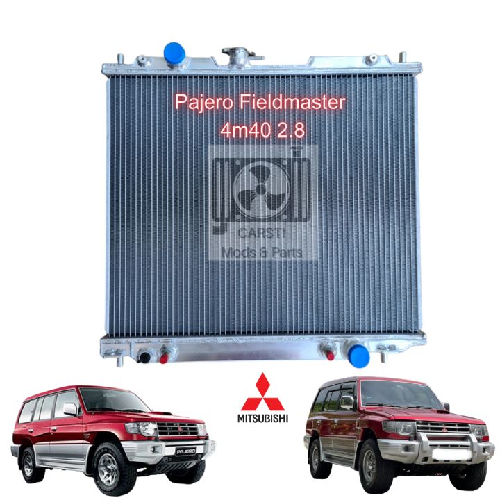 Radiator Mitsubishi PAJERO FIELDMASTER 2.8 99-07 FULL ALUMINUM WCAP ...