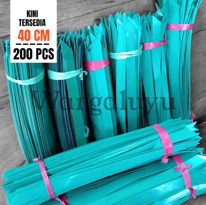 (40 CM) PENJEPIT PLASTIK MULSA 200 PCS ( PENJEPIT / PASAK / SUJEN ...