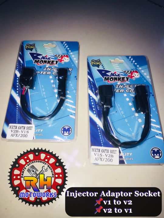 Injector Adaptor Socket (v1 to v2, v2 to v1) RACING MONKEY | Lazada PH