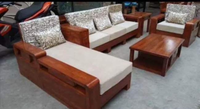 sala set with foam, made in gmelina wood | Lazada PH