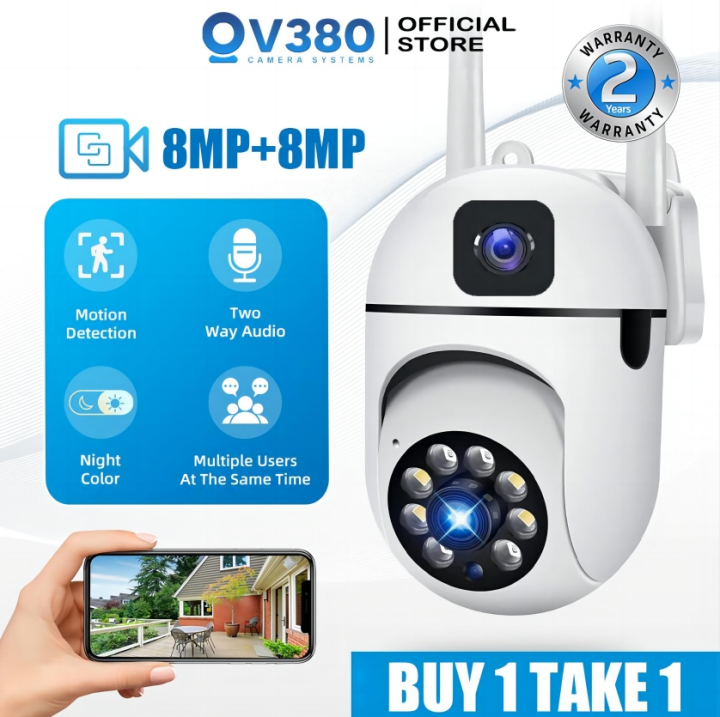 XIAOMI CCTV Camera Wifi Connect 360 CCTV With Audio And Speaker Smart ...