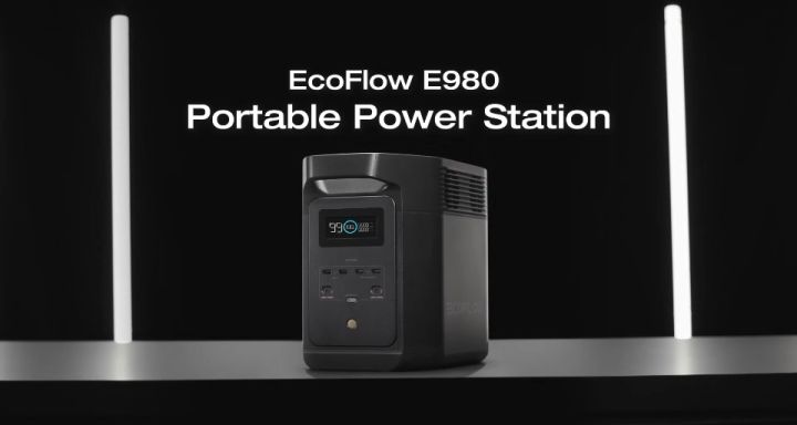 EcoFlow Portable Power Station E980 Genset Listrik 980 Wh 650 W Limited ...