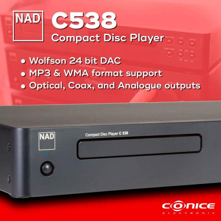 NAD C 538 Compact Disc Player เครื่งเล่น ซีดี | Lazada.co.th