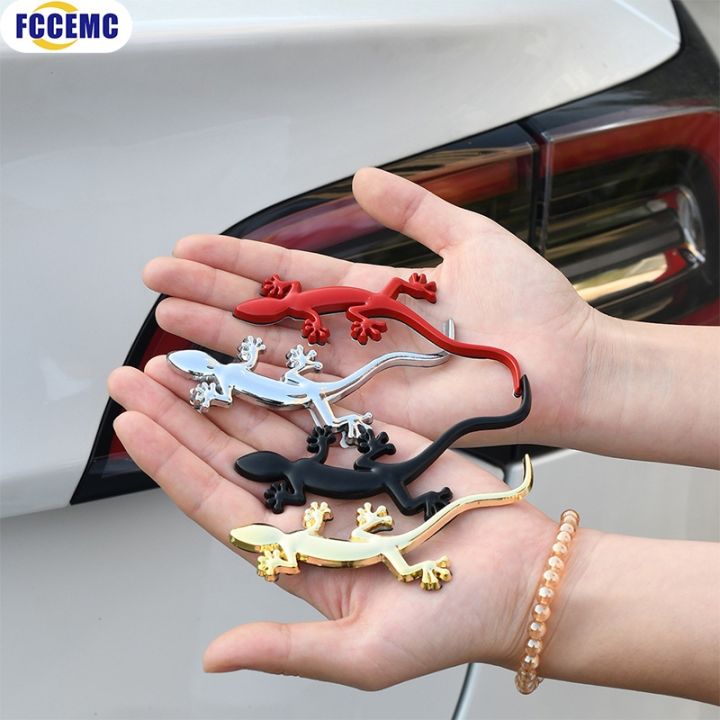 Multi-choice Car 3D Metal Gecko Badge Logo Sticker Decal Badge Emblem ...