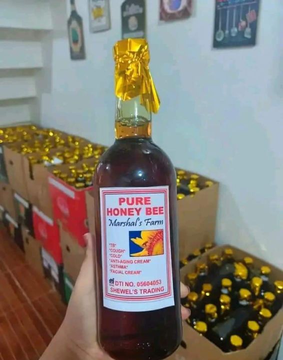 Marshal's Farm Pure Organic Raw Honey - Healthier Choice, Glass Bottle ...