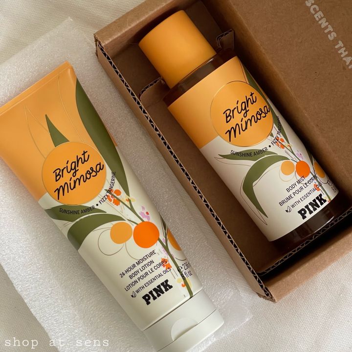 Victoria's Secret Pink | Bright Mimosa Body Lotion 236 mL / 8 fl oz ...
