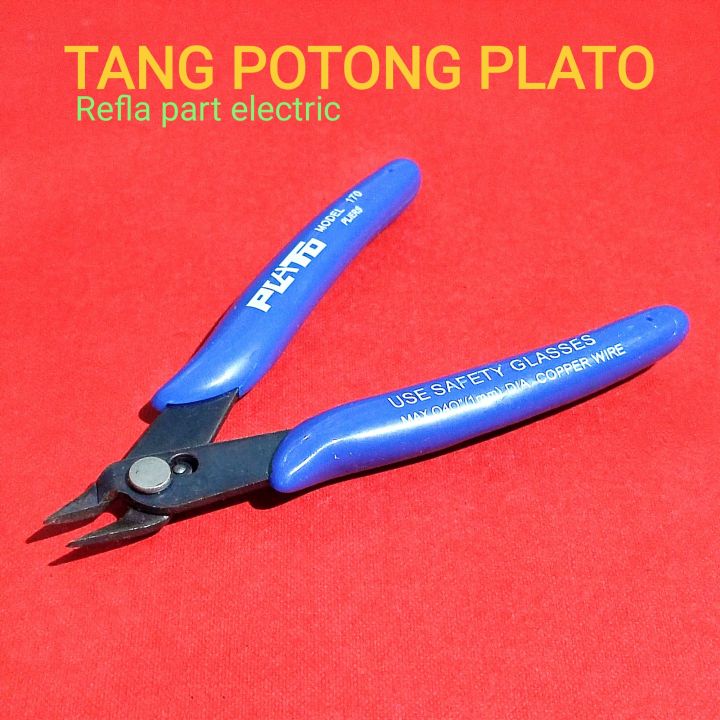 Gunting Coil Tang Potong Kawat Kabel Cutter Wire Nipper tank PLATO ...