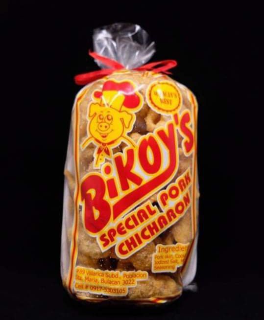 Bikoys Pork Chicharon,Styro pack,Pork skin,plain,Chicharong baboy,Bite ...