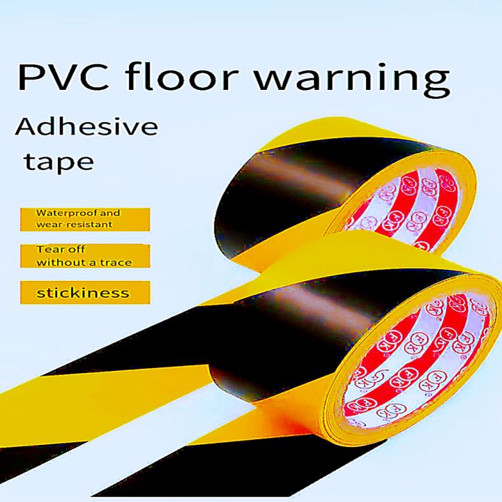 Black and yellow zebra crossing floor marking sticker floor sticker ...