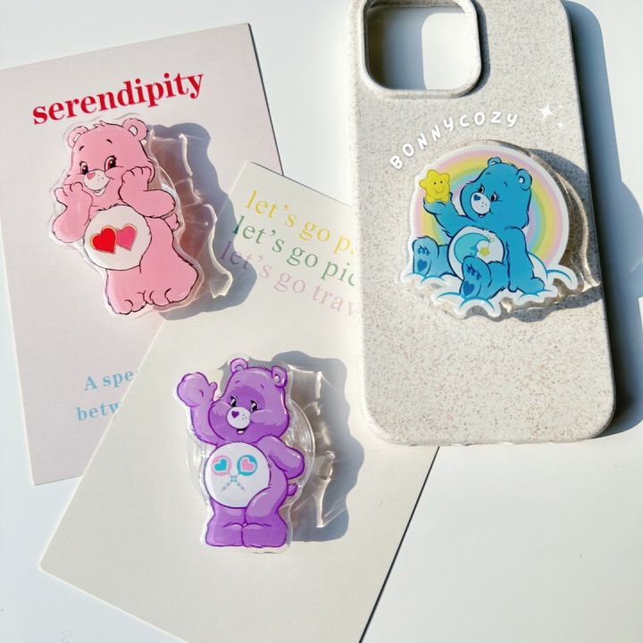 Care bear Griptok กริ๊บต๊อกติดโทรศัพท์แคร์แบร์ | Lazada.co.th