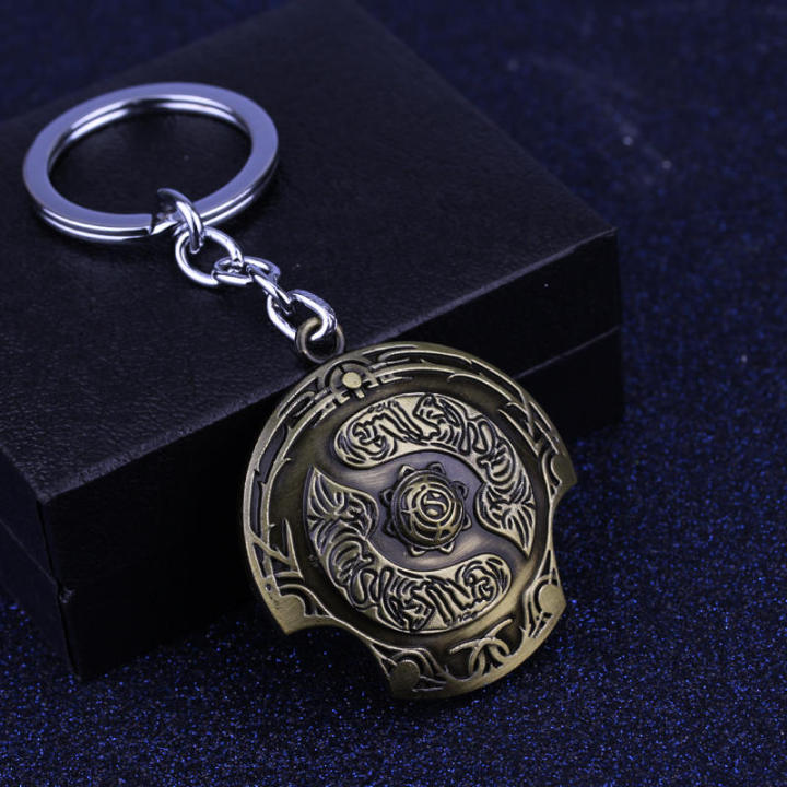 Dota 2 Immortal Champion Shield Key Chain Dota2 keychain Car Keychain ...