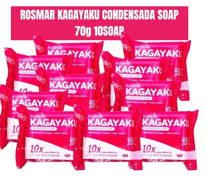 ROSMAR KAGAYAKU CONDENSADA SOAP 70G 10 BARS | Lazada PH