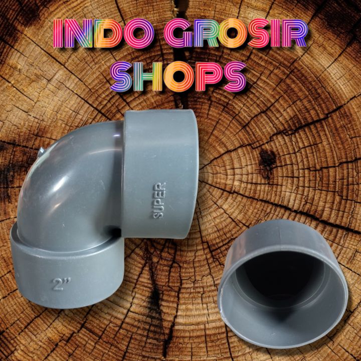 Knee keni L 2 inch sambungan pipa pvc L keni 2 inch | Lazada Indonesia
