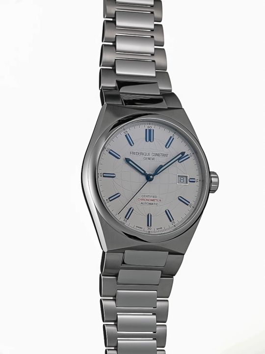 Frederique Constant นาฬิกาข้อมือผู้ชาย Automatic FC-303S3NH26B Highlife ...