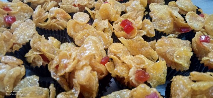 biskut cornflakes madu /honey cornflakes crunchy | Lazada