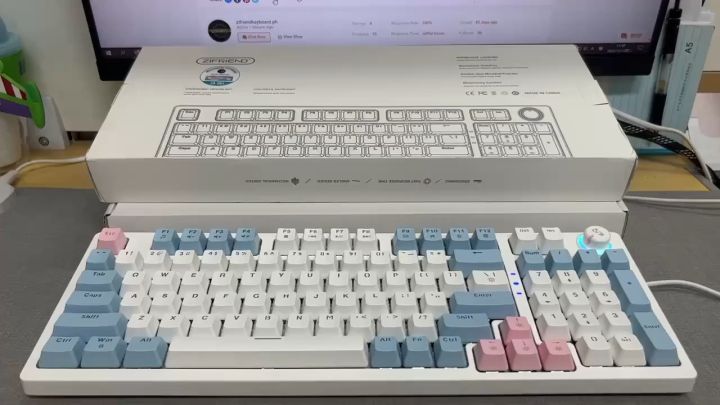 ZIFRIEND ZA981 Mechanical Keyboard Hot Swappable Blue Switch/Red Switch ...