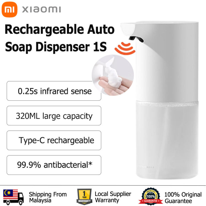 Xiaomi Auto Soap Dispenser Rechargeable 1S Set 320ML Automatically ...