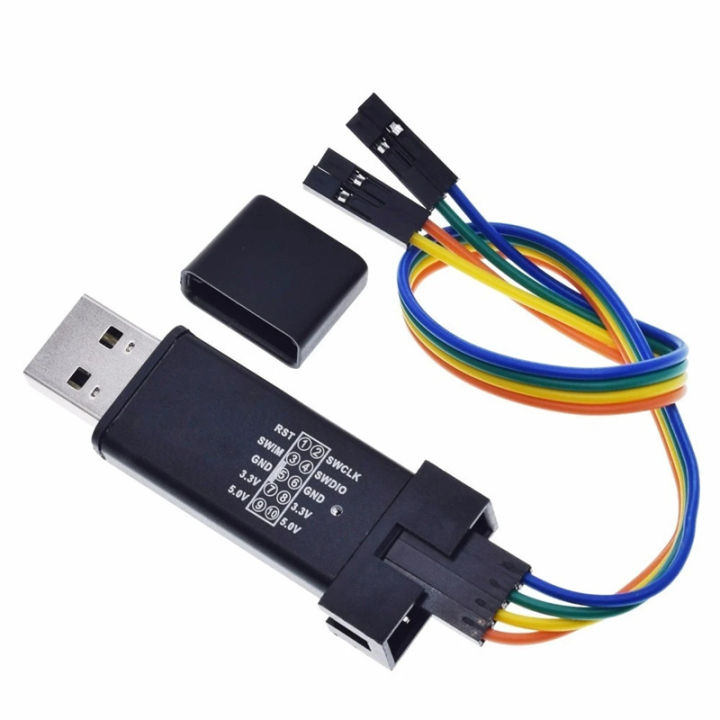 1 ชุด ST LINK Stlink ST-Link V2 Mini STM8 STM32 จําลองดาวน์โหลด ...