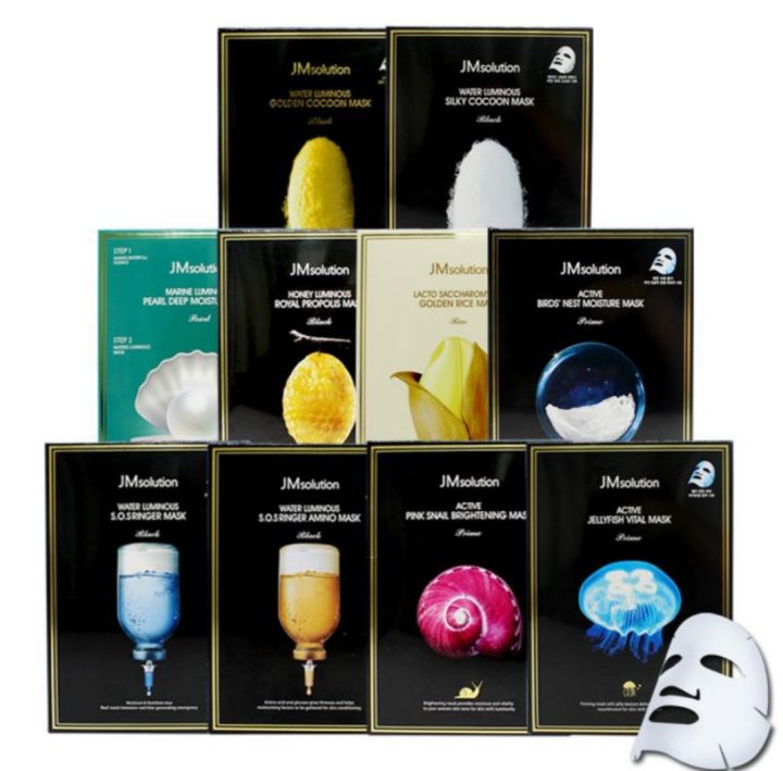 ORIGINAL Korea Original JM Mask JM Solution Mask JMSolution 韩国JM面膜肌司研急救 ...