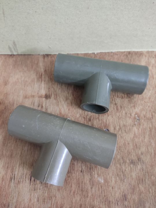 Fitting sambungan pipa PVC Tee T Polos AW 3/4 x 1/2 inch | Lazada Indonesia