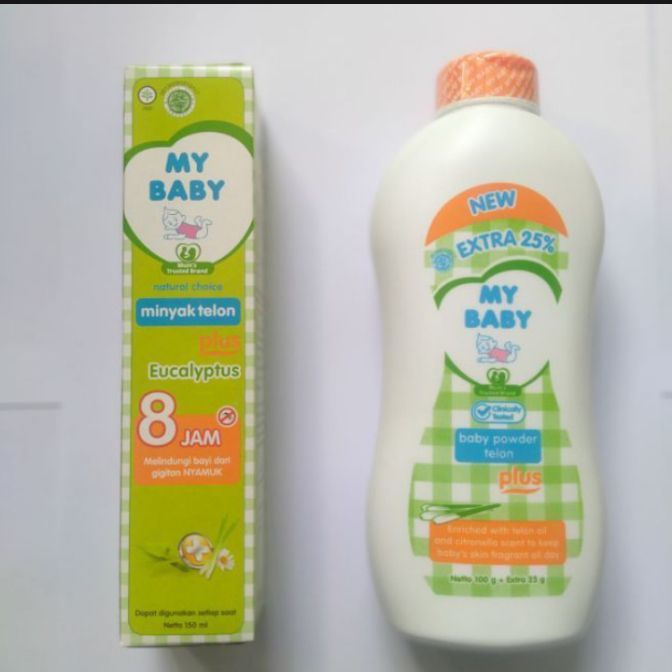 Promo Murah Paket Telon plus 150 ml & Bedak 125 gr | Lazada Indonesia