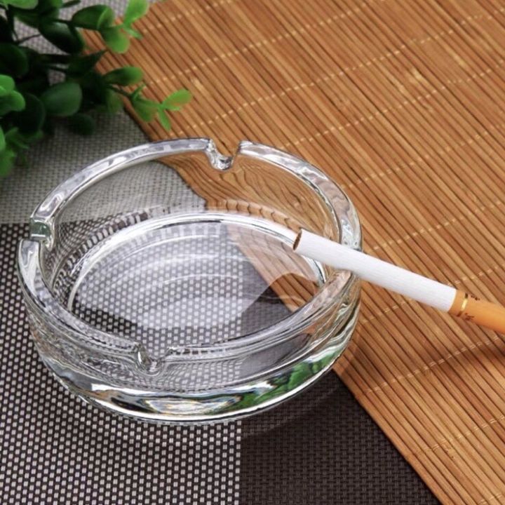 UD Heavy Duty Ashtray Glassware Round Or Square Transparent Ash tray ...