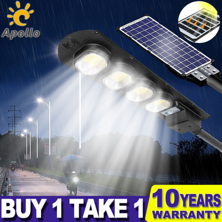Apollo solar sensor lights waterproof Can be bright for 12 hours All-in ...