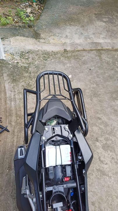 Honda CB150X - Heavy Duty Top Box with Side Spinner Bracket (Powder ...